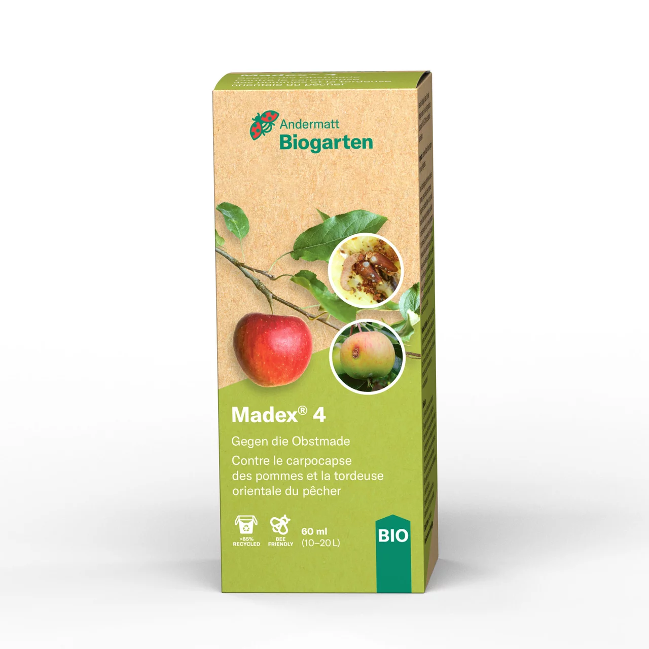 Madex® 4 gegen Apfelwickler-Larven - Biologisch & Effektiv